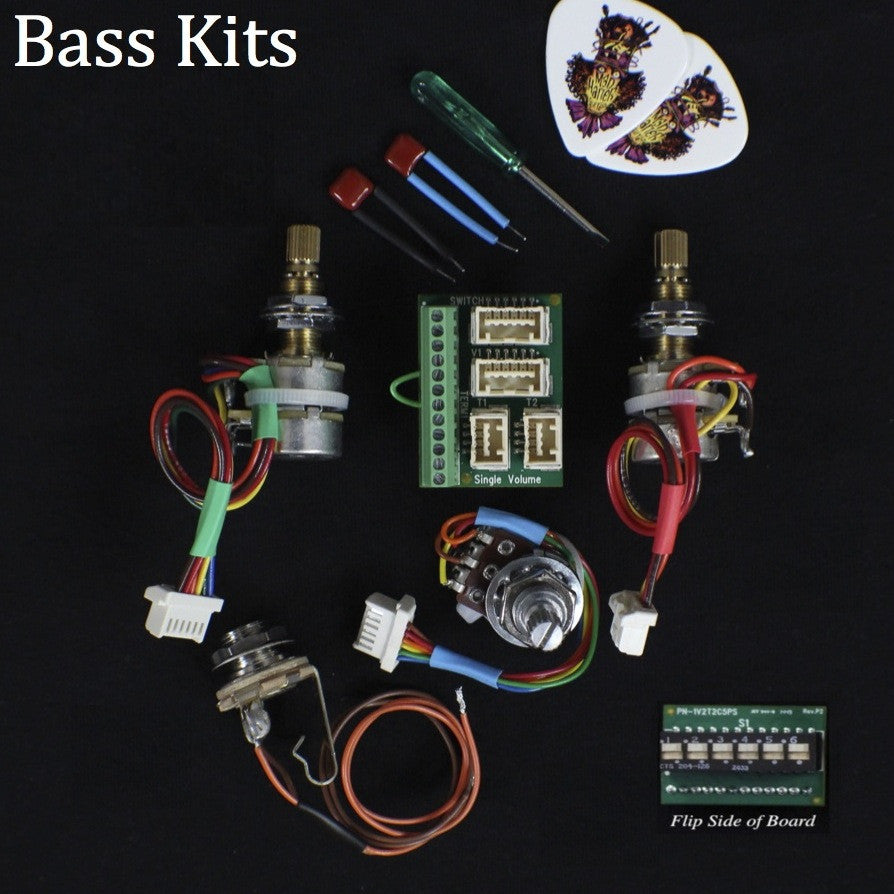 Mad Hatter Solderless Tone Shaping System Bass Guitar Kits – Mad Hatter ...